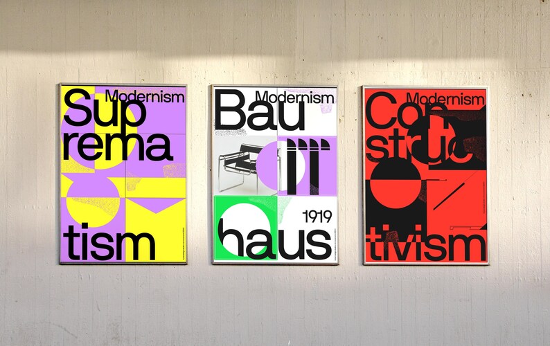 3 Movements Posters - Etsy
