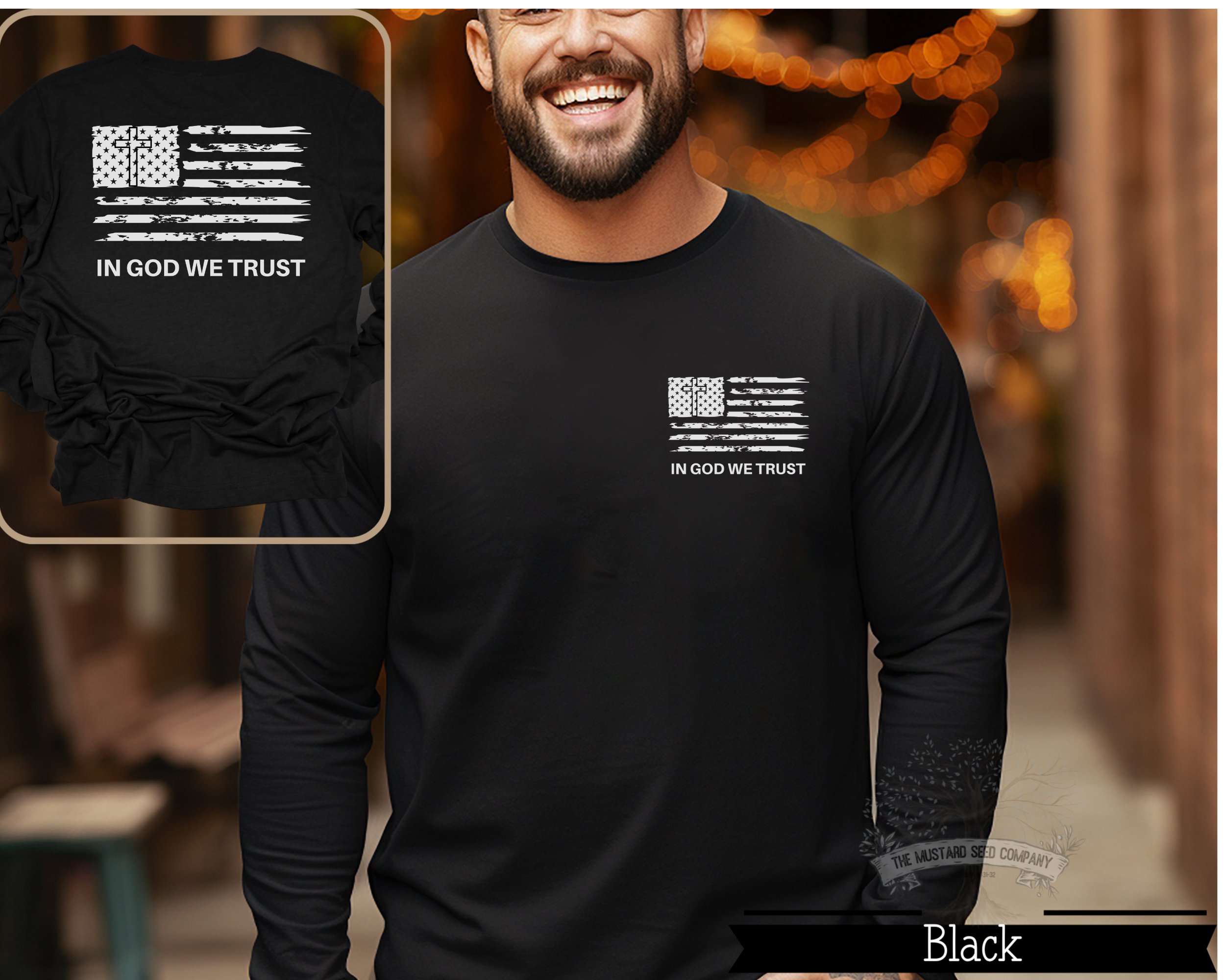 In God We Trust Shirt American Conservative Christian Tshirt Flag Shirt ...