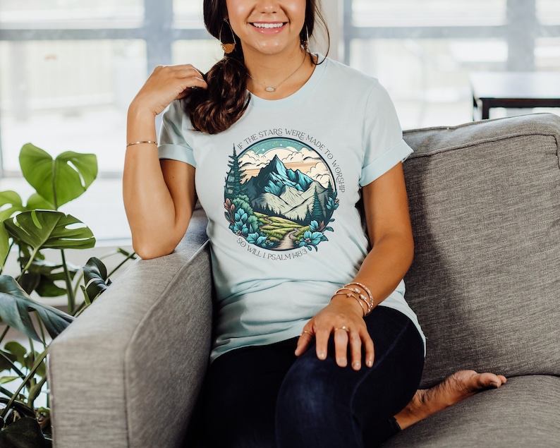 Trendy Christian T-shirt Jesus Shirt Faith Based Shirt Christian Tee ...