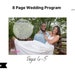 Magazine Style Wedding Program/invitation 2 - Etsy