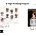 Magazine Style Wedding Program/invitation 2 - Etsy