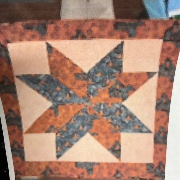 Texas Star Quilt - Etsy