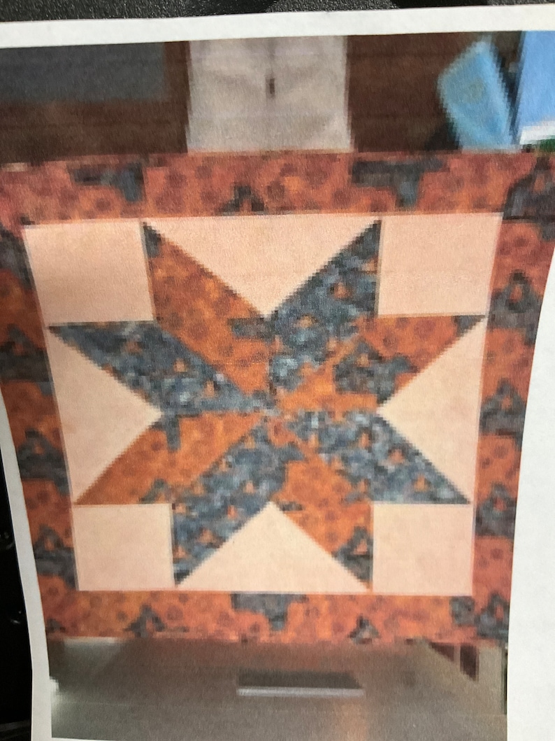 Texas Star Quilt Kit - Etsy