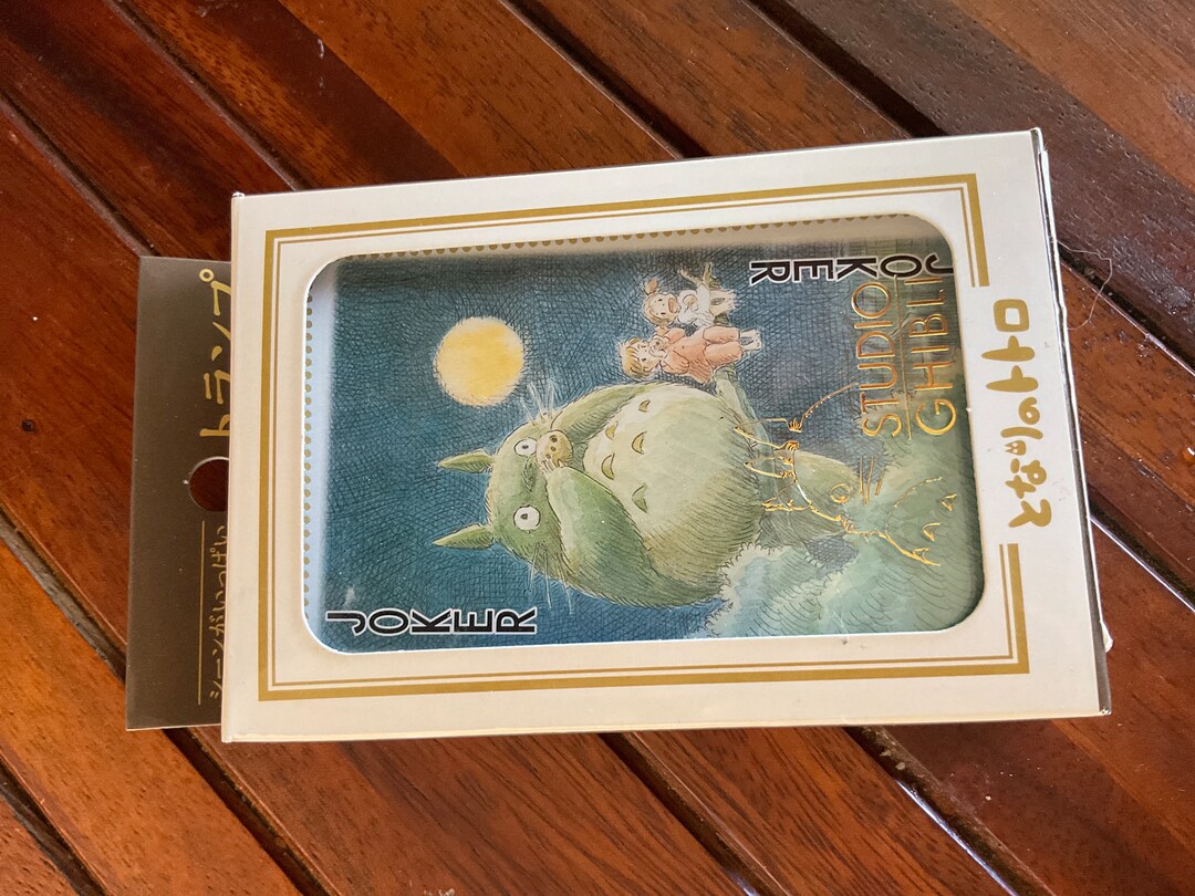 My Neighbor Totoro Playing Cards - Etsy