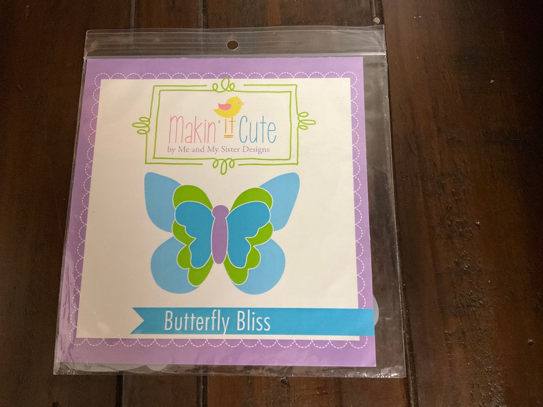 Butterfly Bliss Template - Etsy