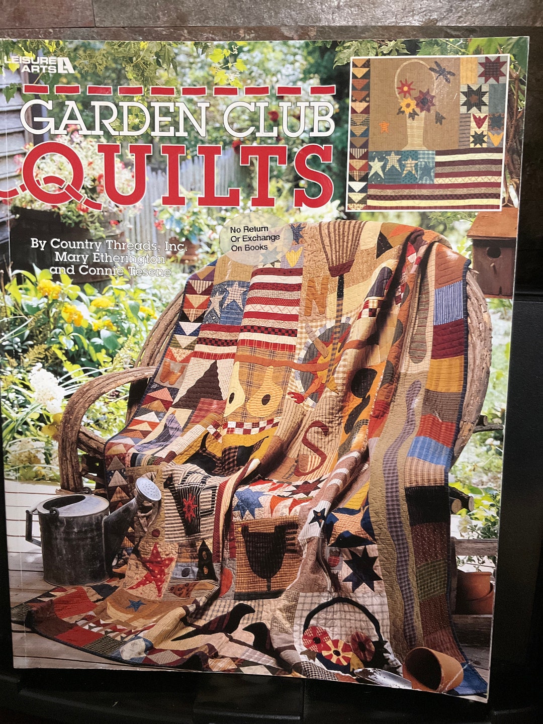 Garden Club Quilts/pattern Book/country Threads - Etsy
