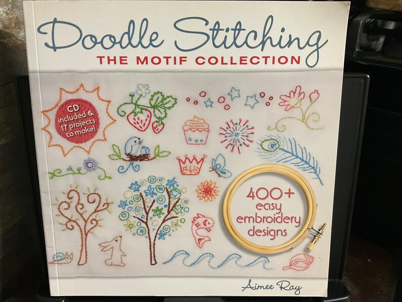 Doodle Stitching-the Motif Collection W/cd - Etsy
