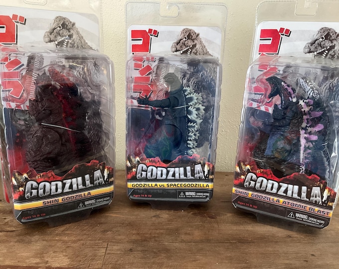Godzilla Figures - Etsy