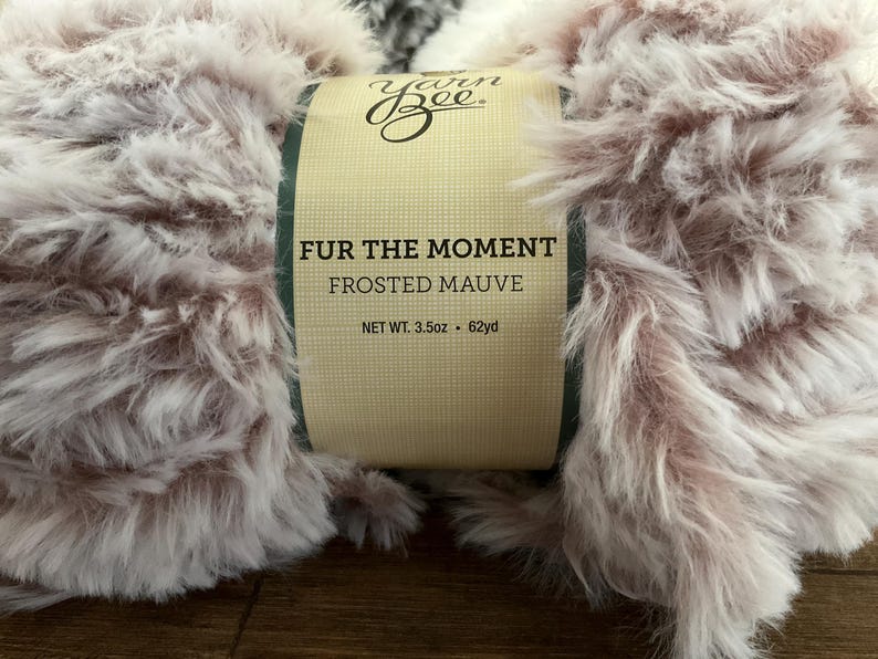 Yarn Bee Fur the Moment Yarn, Your Choice of Color - Etsy