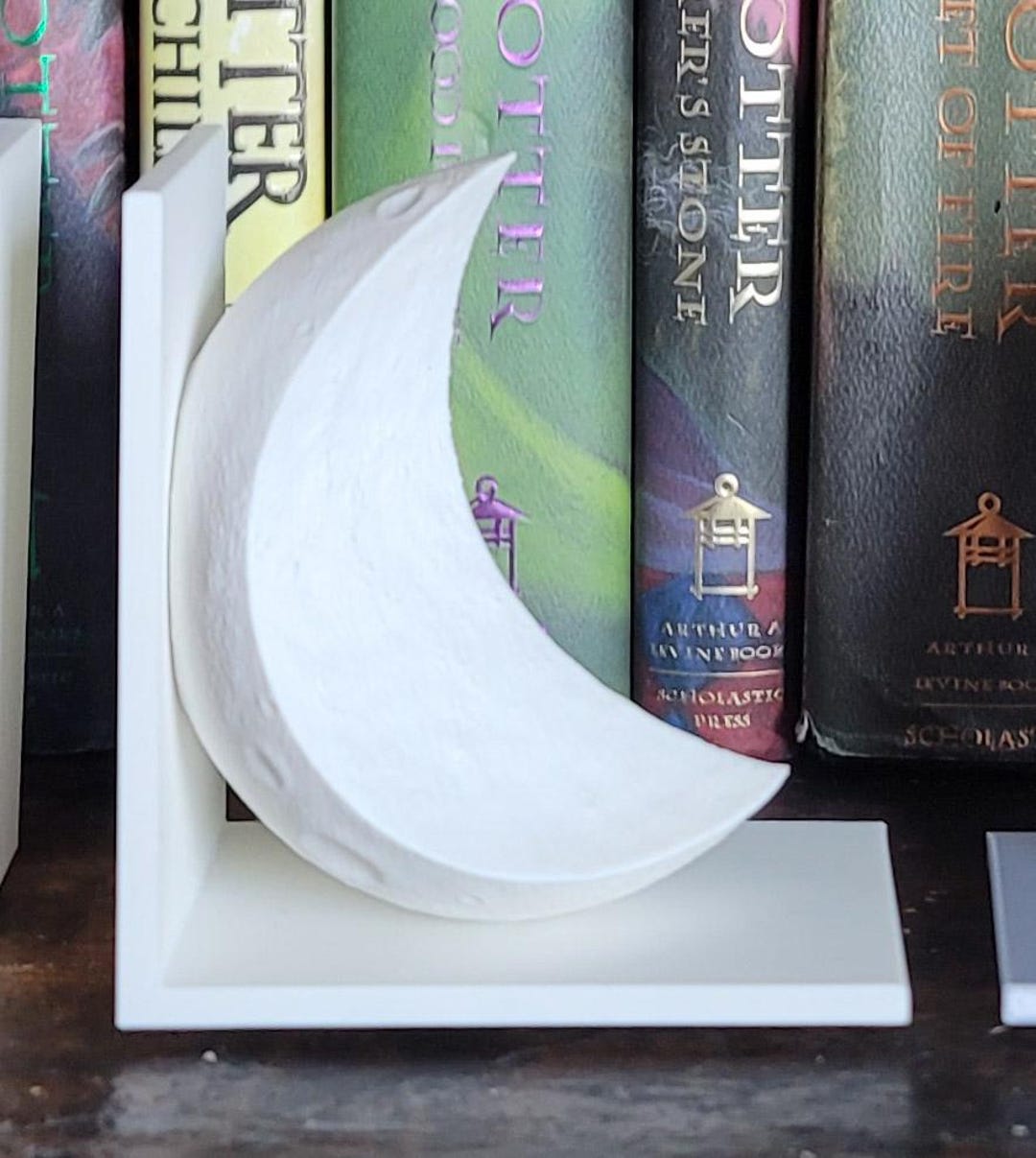 Moon Space Themed Bookend **moon Only** - Etsy