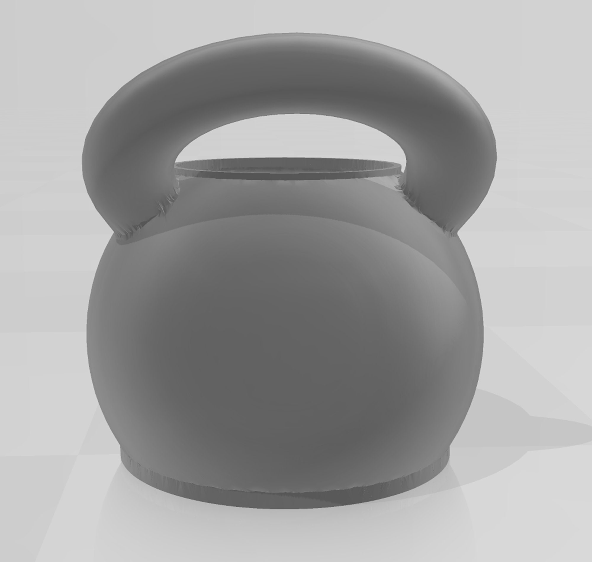 Kettlebell Planter: 4 Inch 3D Printed Personalized Plant Pot - Etsy