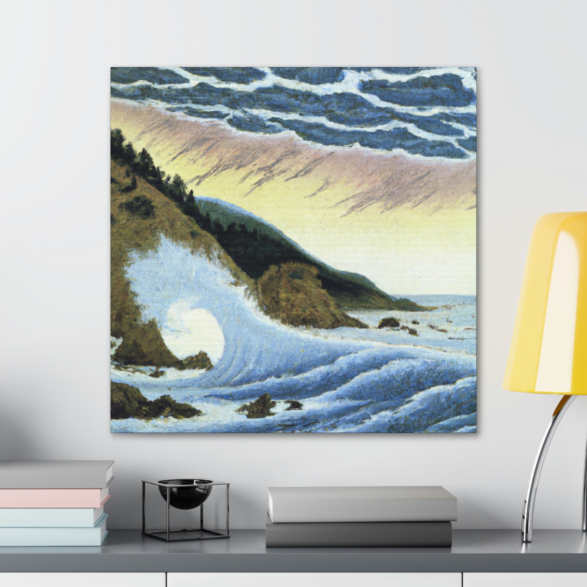 Tsunami Wave Painting