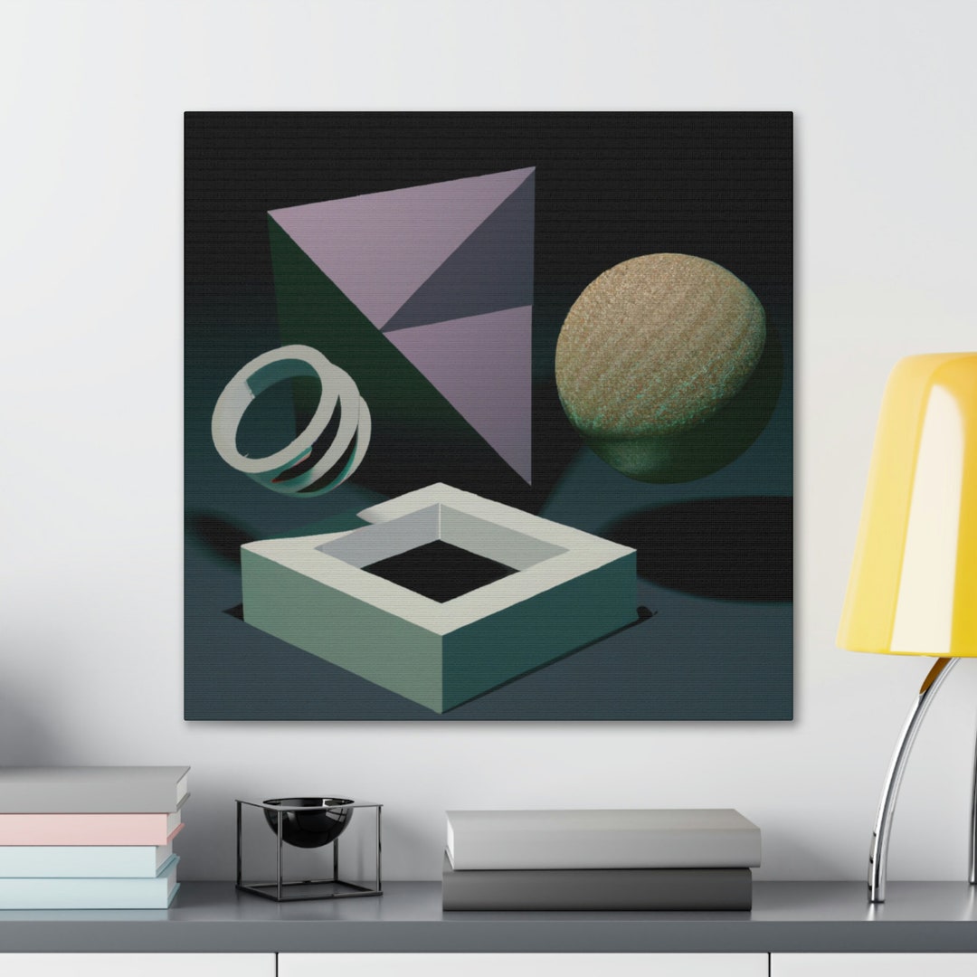 Ai Generated Geometrical Shapes Art Mathematical Geometry Artwork ...