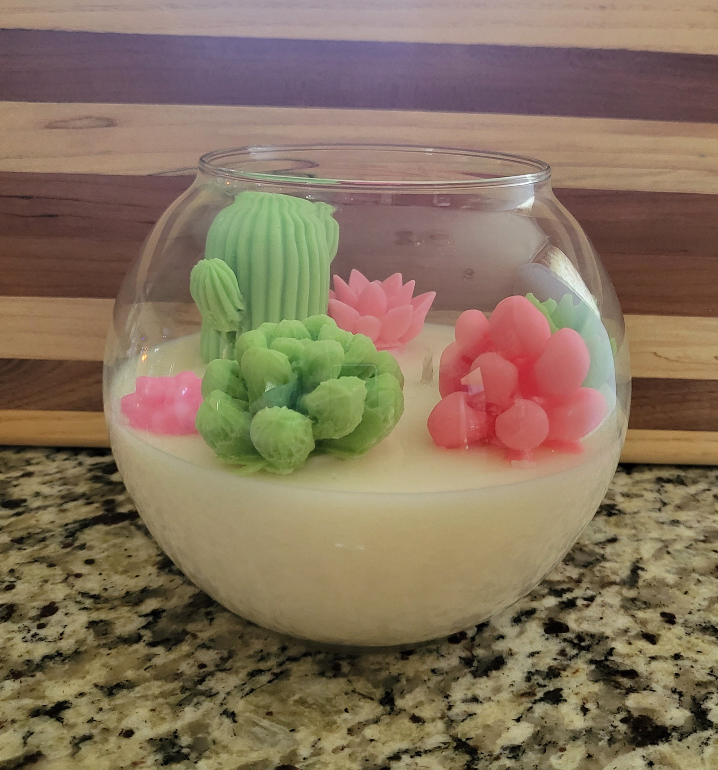 100% Soy Wax Terrarium Candle - Etsy