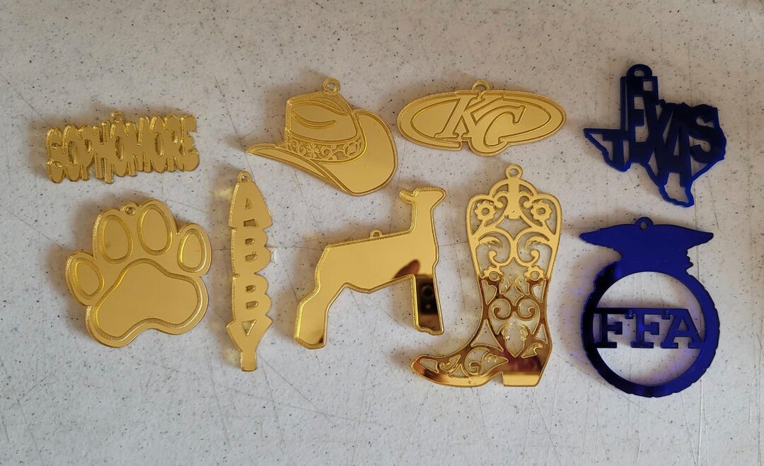 Texas Homecoming Mum Trinkets, FFA Texas Homecoming Charm, Personalized ...