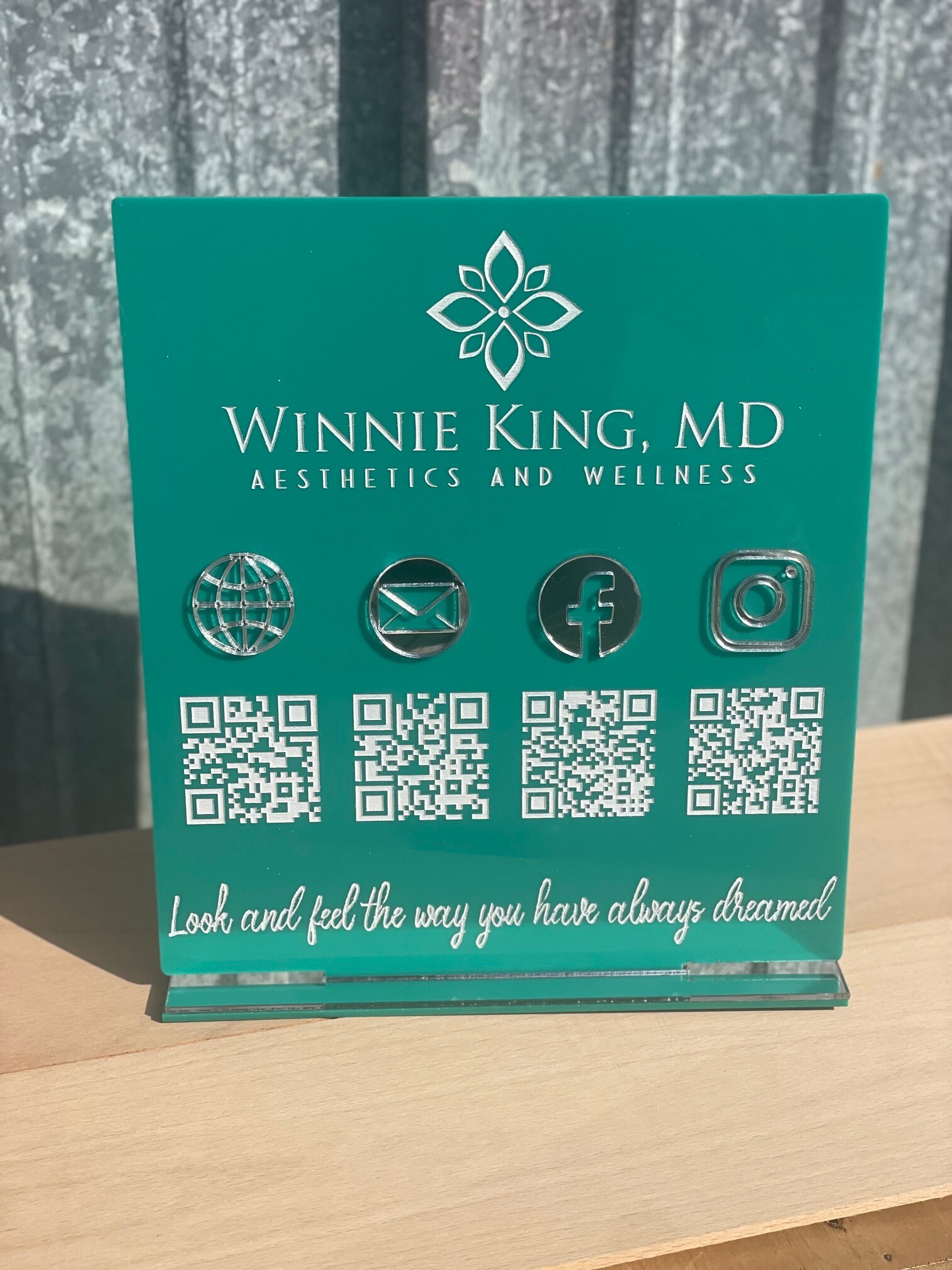 QR Code Sign Multi QR Codes Sign Vendor Sign Honeymoon Fund - Etsy