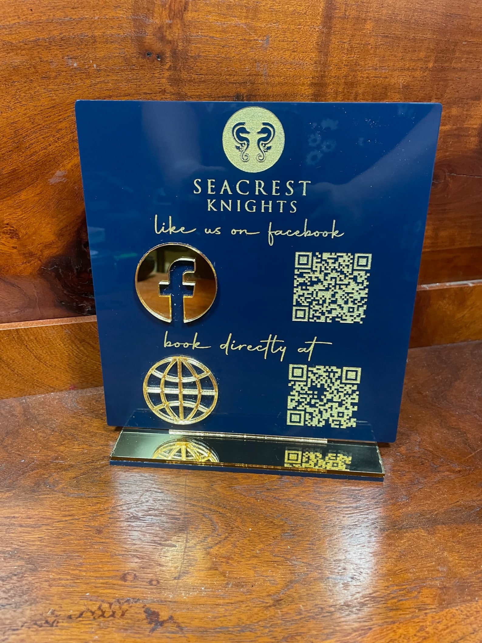 Custom QR Code Business Sign: Social Media, Payment Options - Etsy