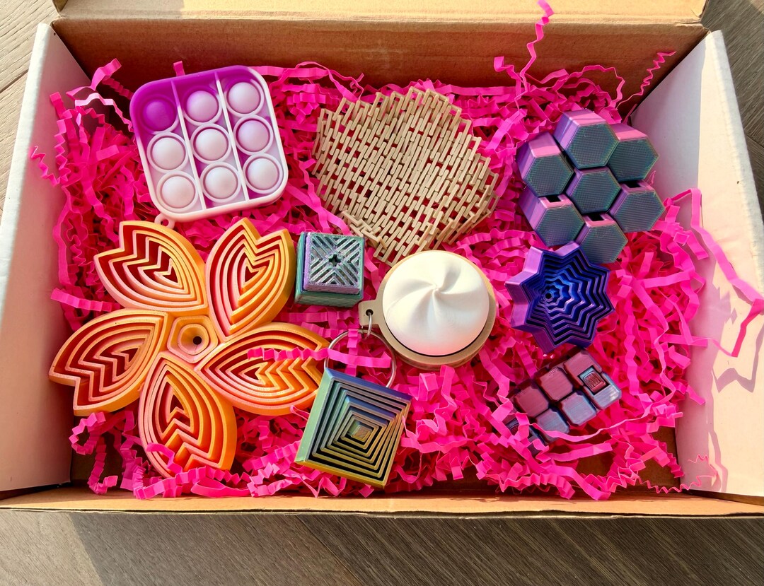 ADHD Sensory Fidget Box - March Mystery Exclusive Limited Edition ...