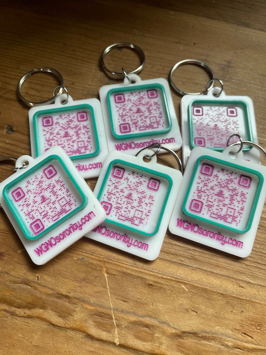 QR Code Keychain, Google Review Keychain, Payment Keychian, QR Code ...