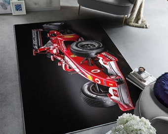 F1 Car Rug - Etsy