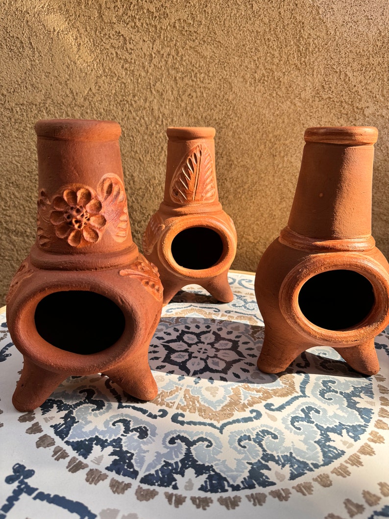 Mini Terracota Chimenea - Etsy