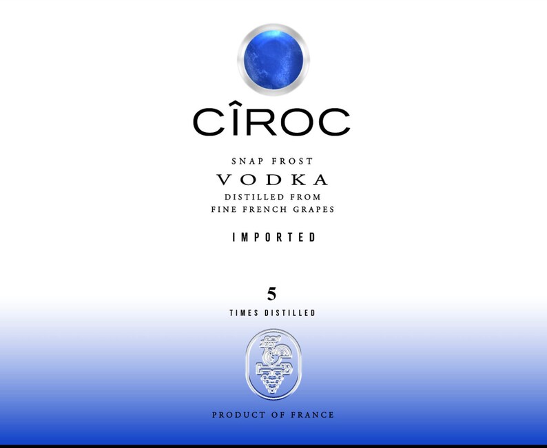 Blue CIROC - Etsy