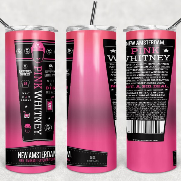 Pink Whitney Label - Etsy
