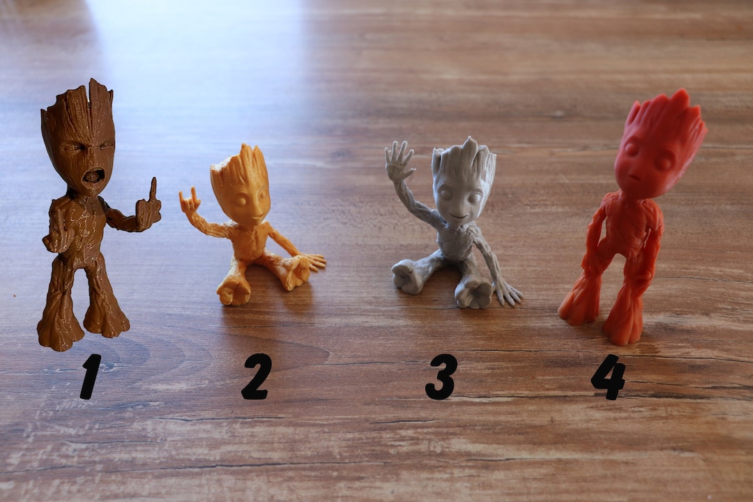 Baby Groot Funny 3D Print - Etsy