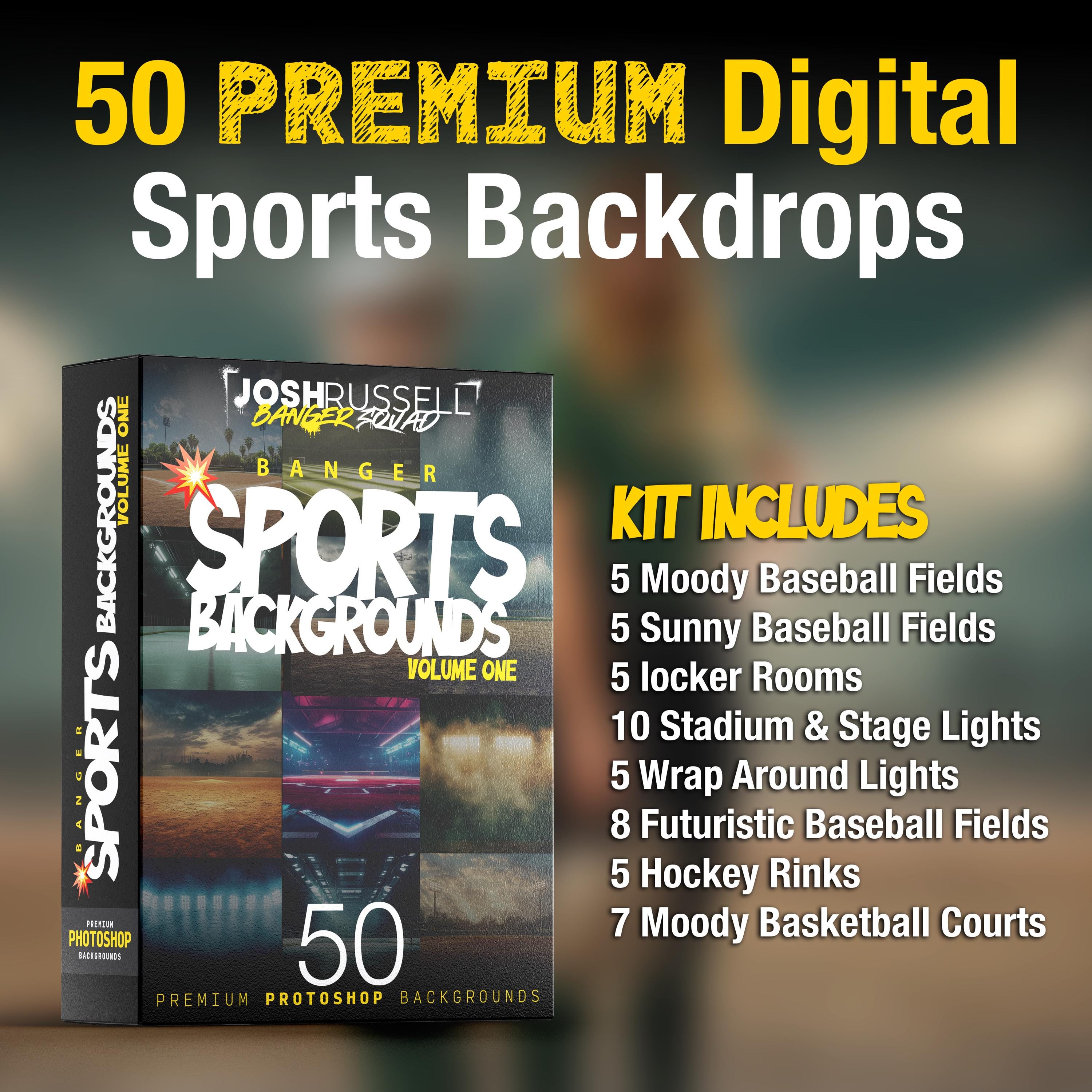 50 Photoshop Backgrounds, Stadium Lights, Sports Background, Fog ...