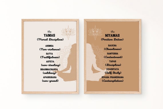 Yamas And Niyamas Poster