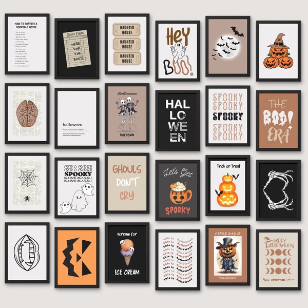 Halloween Prints - Etsy