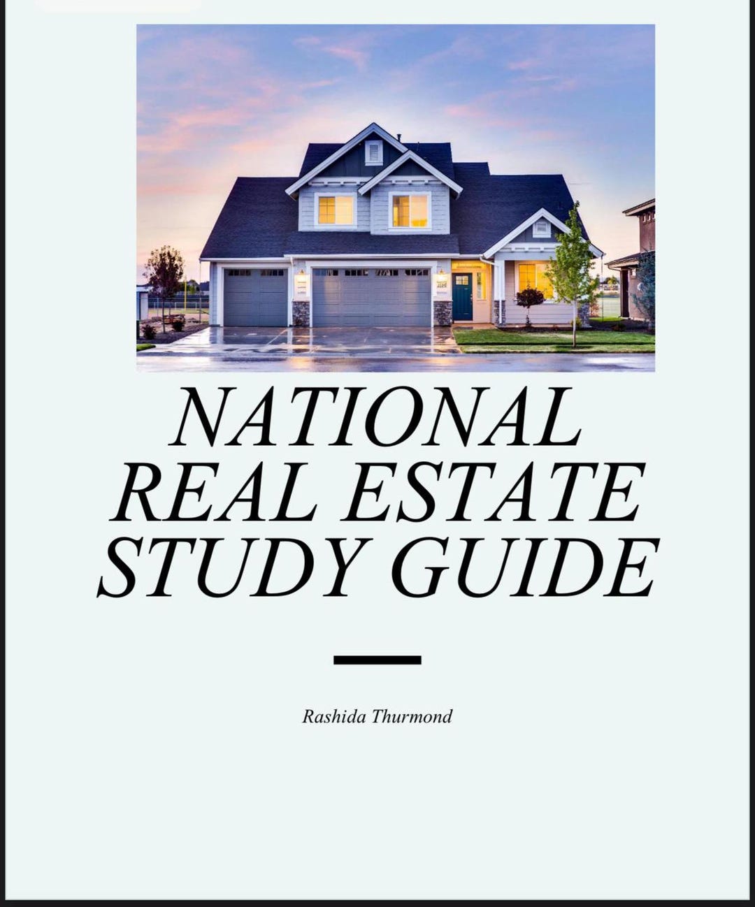 Comprehensive National Real Estate Exam Study Guide: Pass With ...