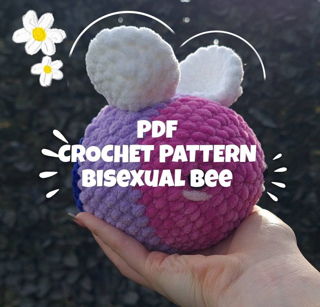 PDF FILE Crochet Bisexual Bee Pattern PDF - Etsy