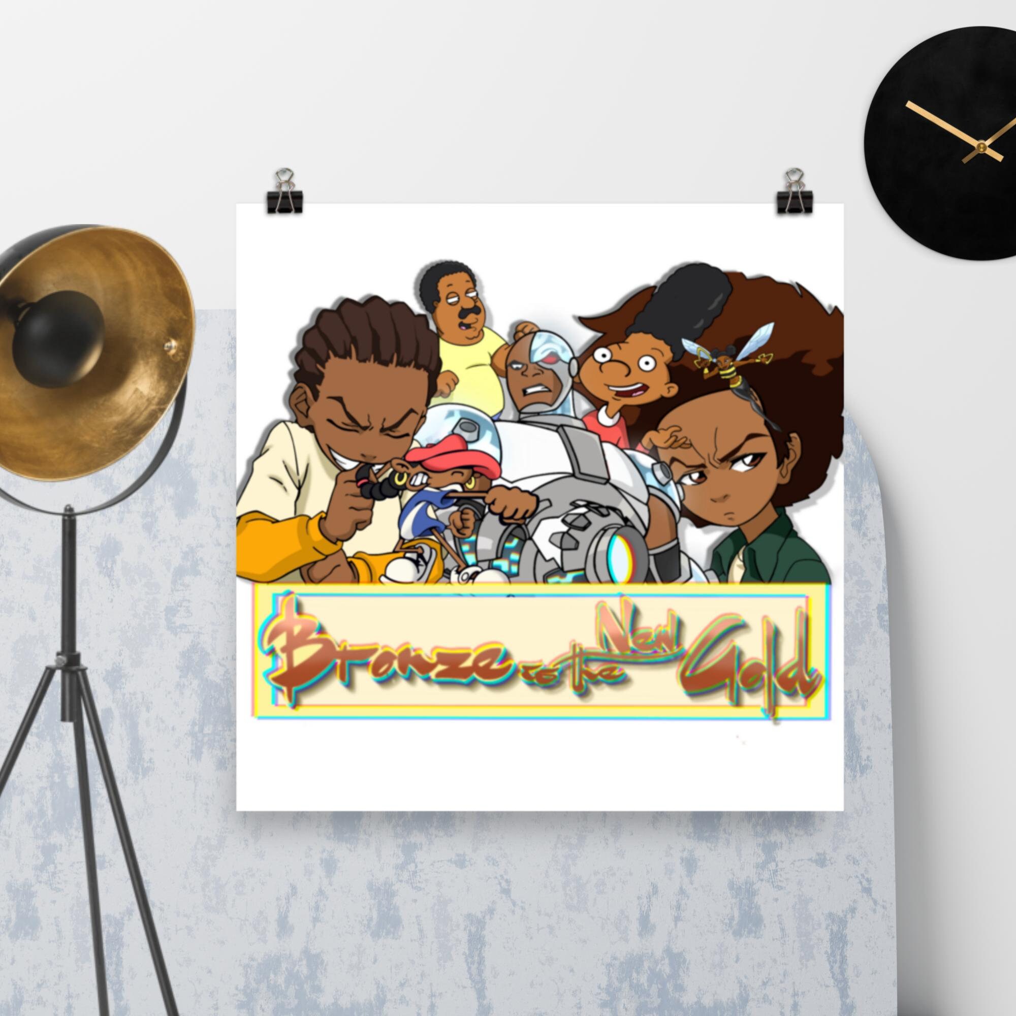 Bronze is the New Gold Poster - Etsy