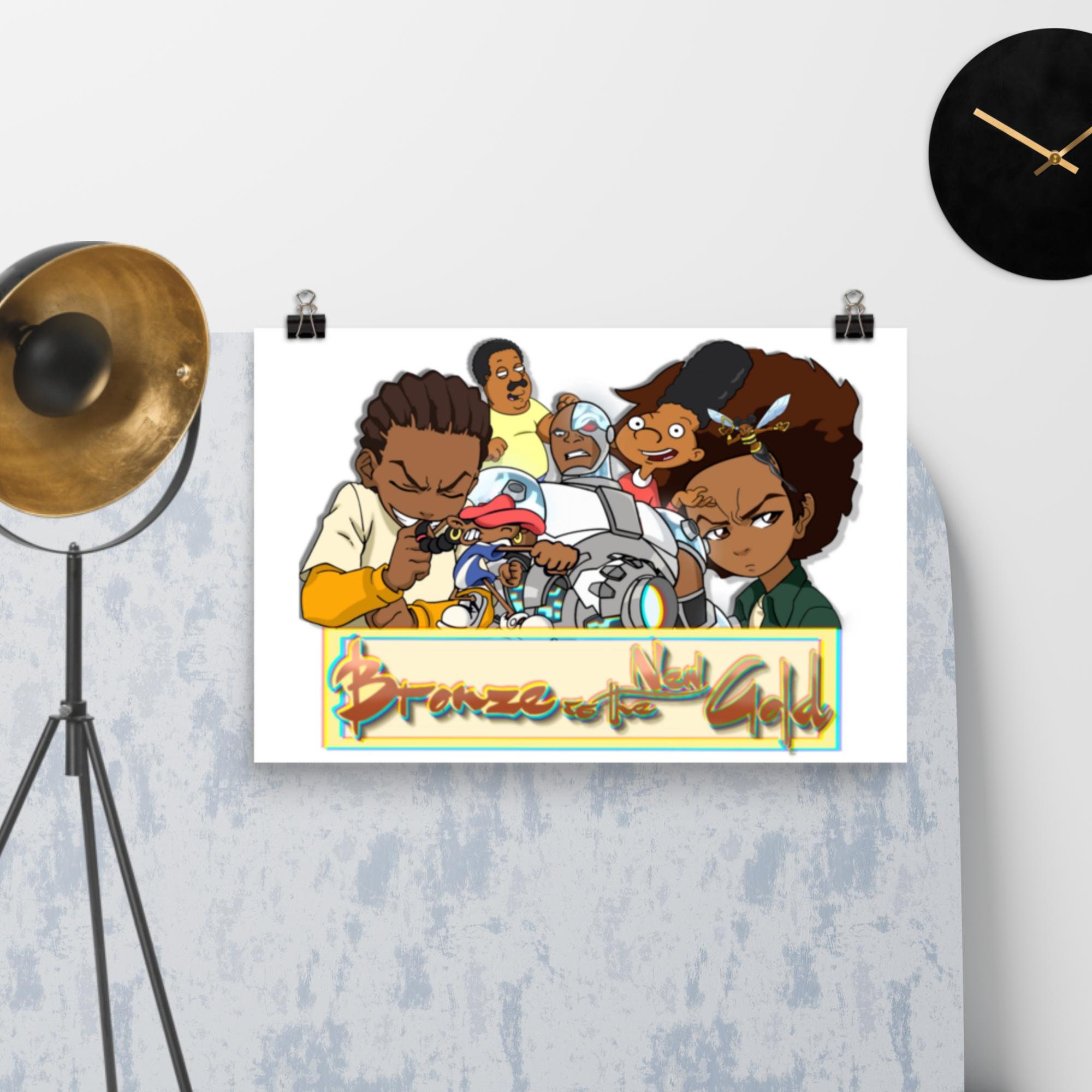 Bronze is the New Gold Poster - Etsy