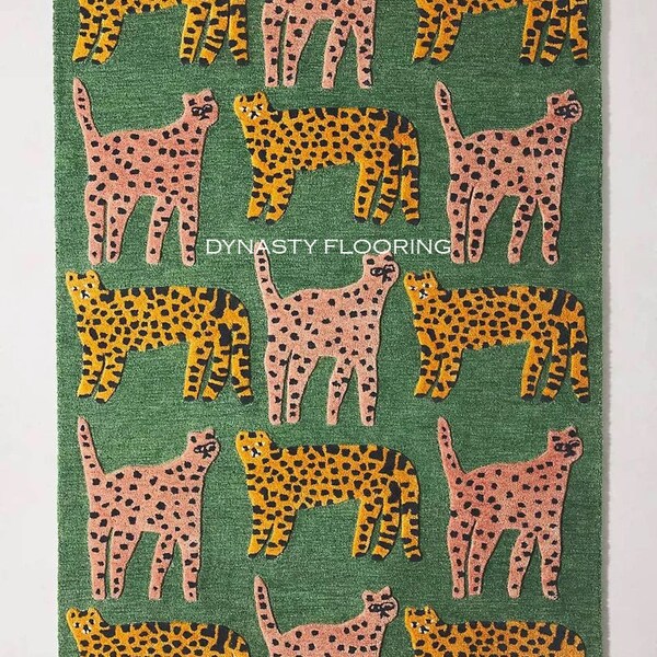 Pink Animal Rug - Etsy