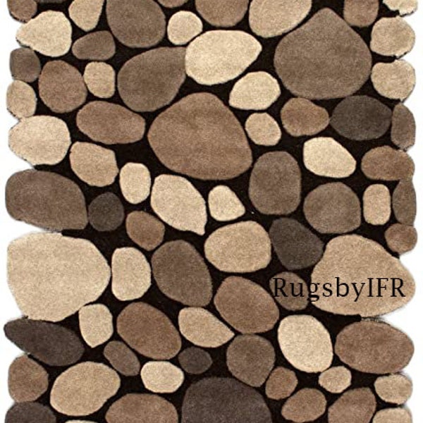 Pebble Rug - Etsy UK