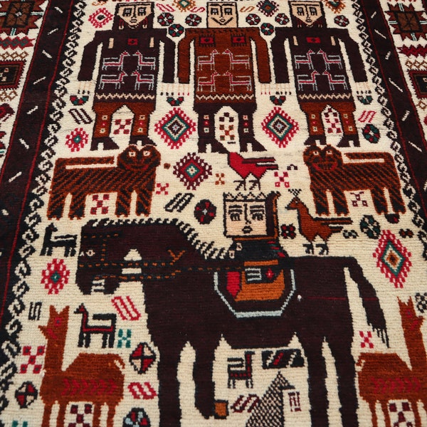 Pictorial Rug - Etsy