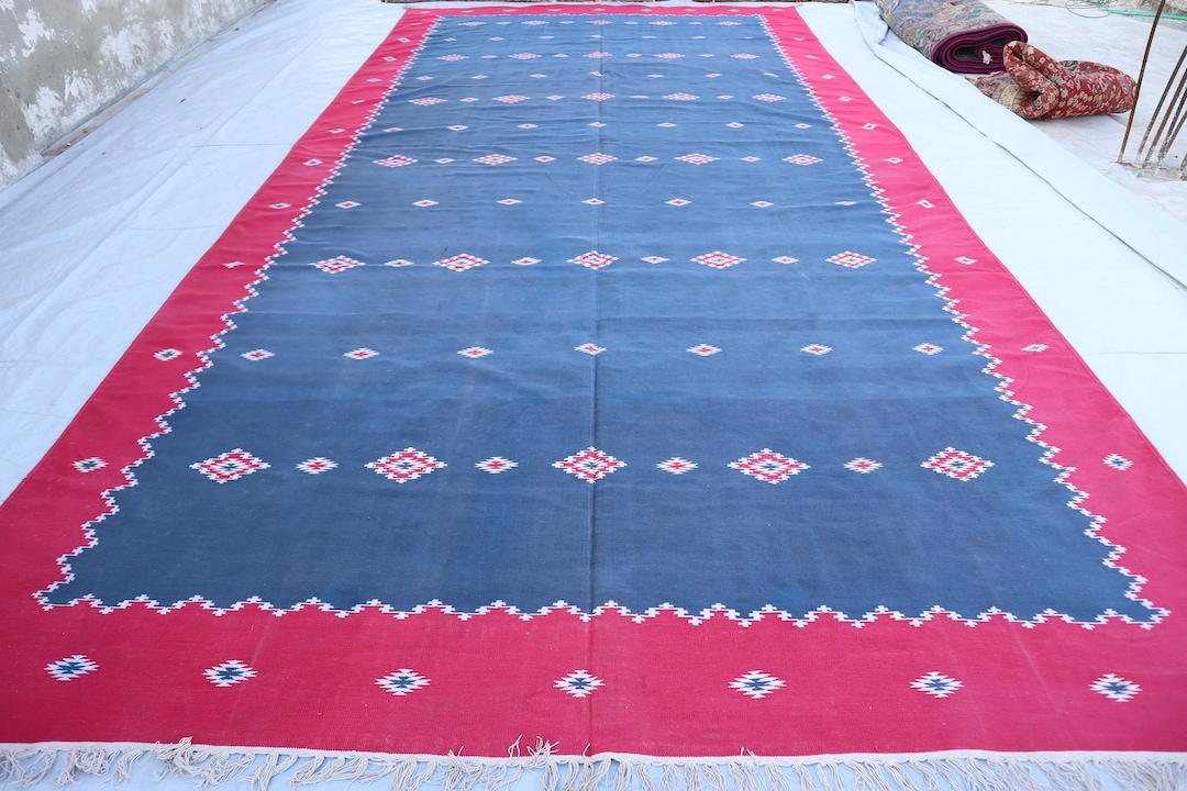 10x20 Large Afghan Kilim Rug, Handmade Wool Rug, Flatweave Rugs ...