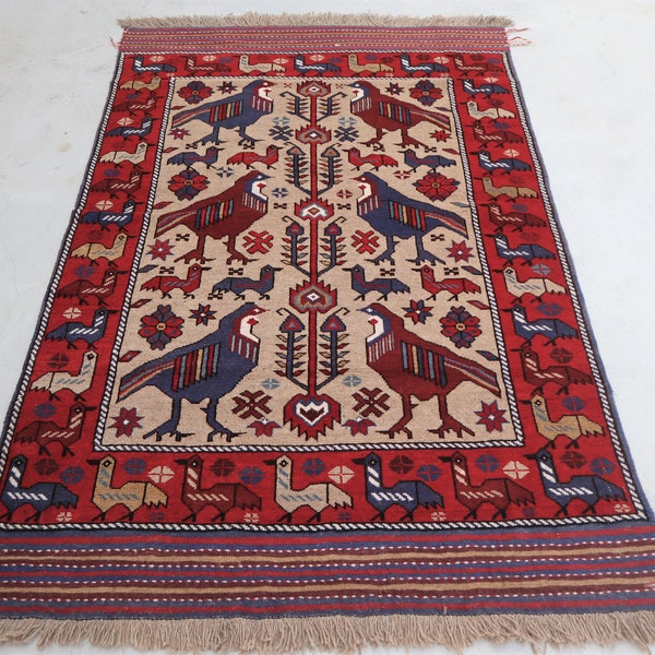 Pictorial Rug - Etsy