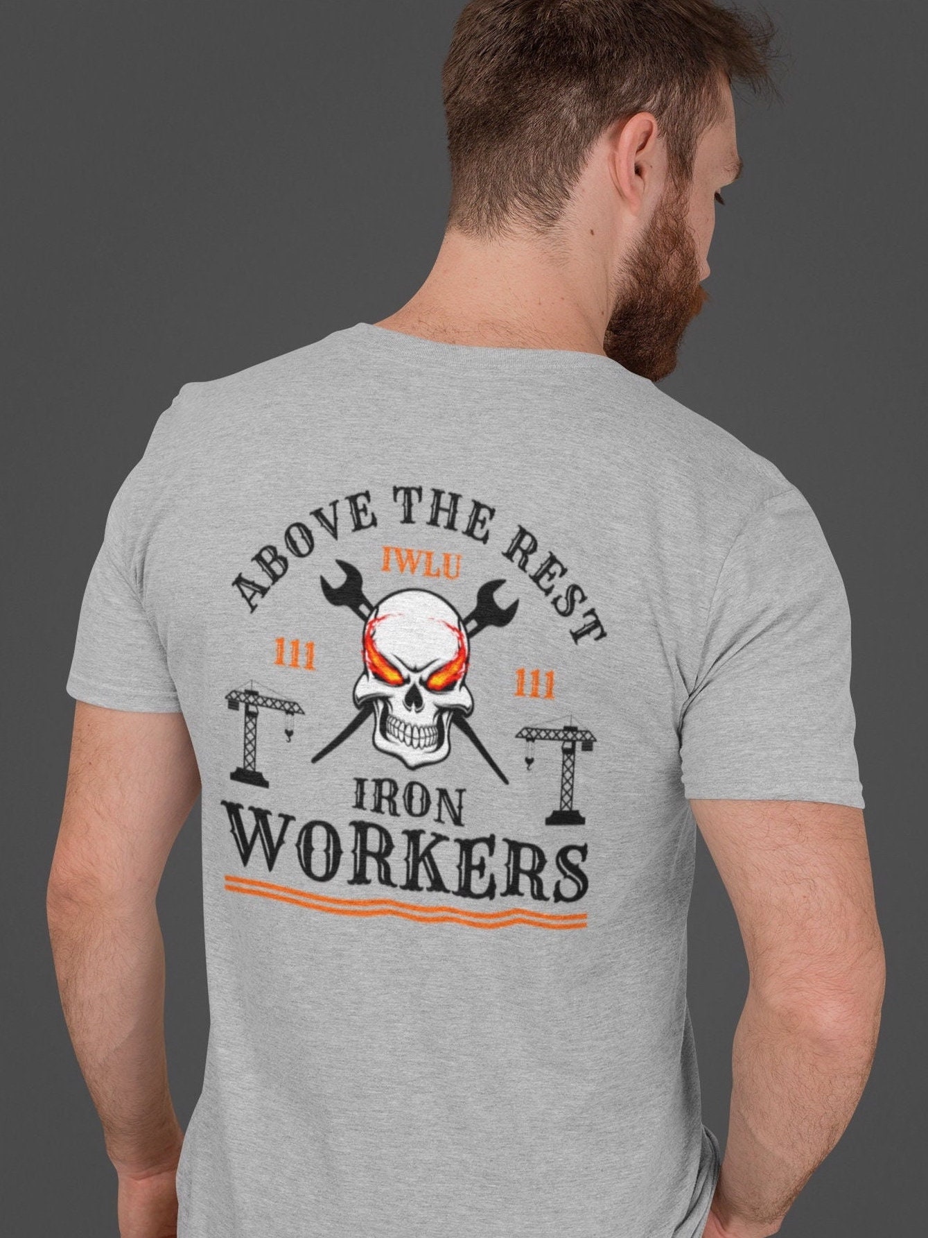 Iron Worker Shirt, Custom Iron Worker Shirt, Personalized Iron Worker ...
