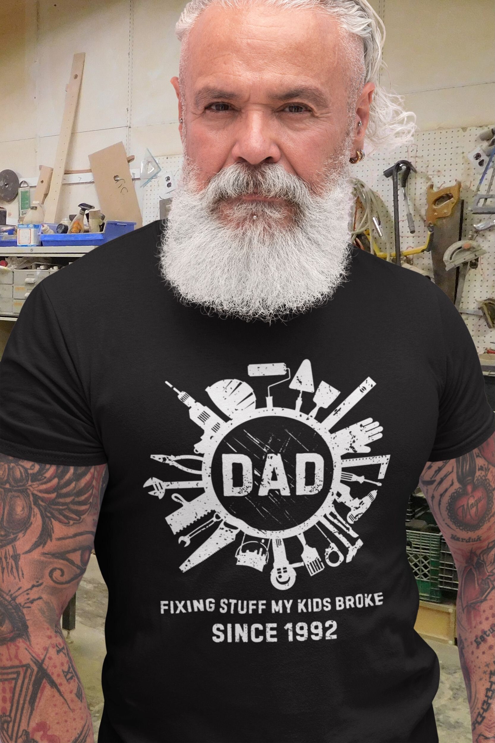 Personalized Funny Dad Shirt Dad Tool Shirt Custom Dad T Shirt Dad Humor T For Dad For