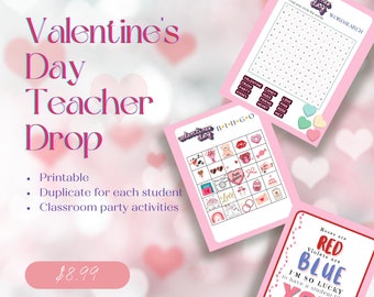 Valentine's Day Activity Book Kindergarten - 2nd Grade With FREE ...