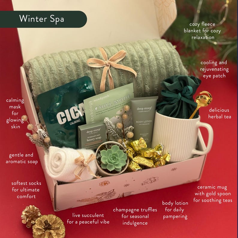Christmas Holiday Gift Box for Family, Christmas Gift Idea for Two ...