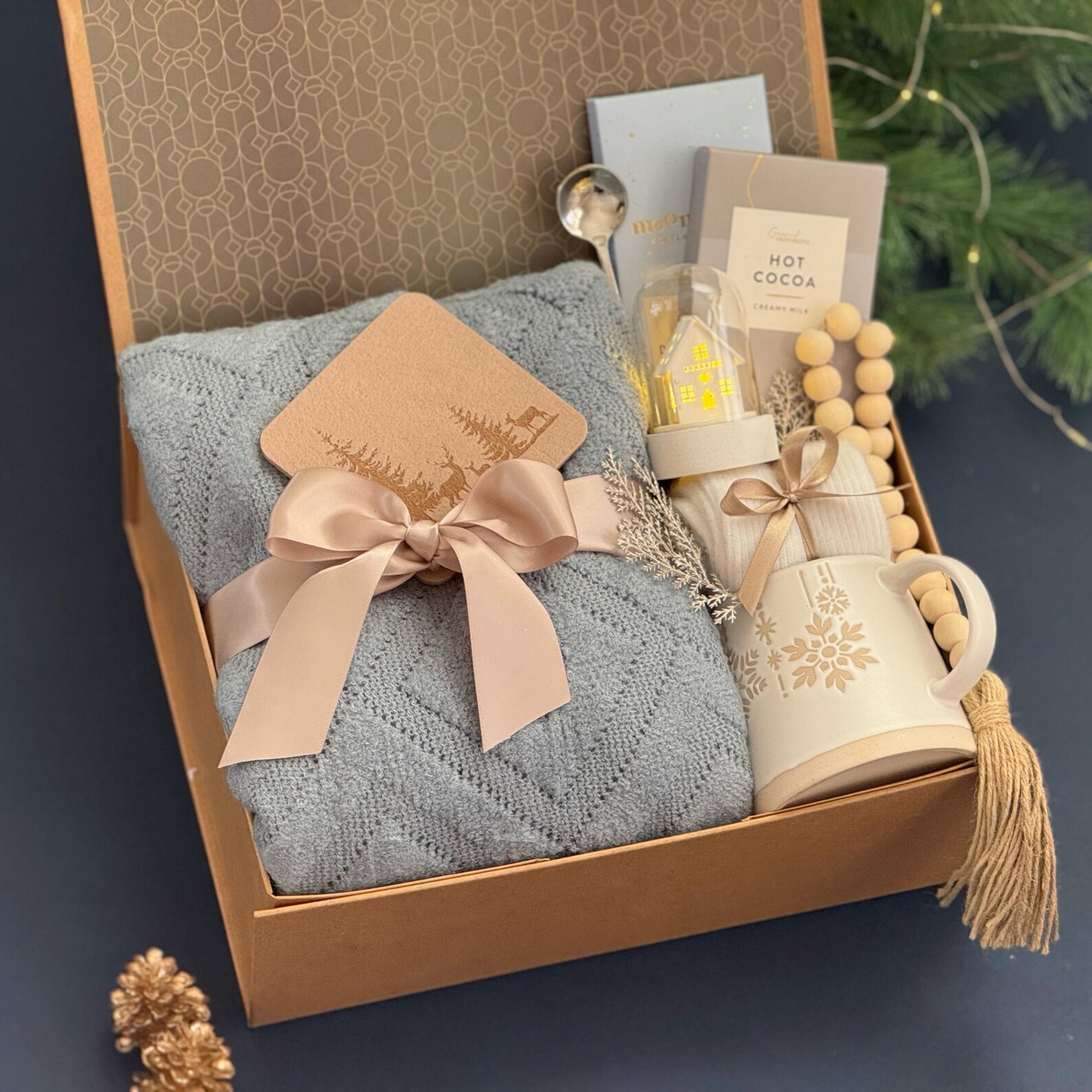 Christmas Holiday Gift Box for Family, Christmas Gift Idea for Two ...