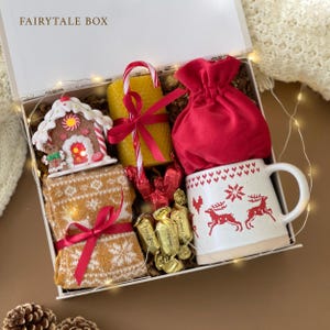 Gift Basket for Men, Winter Gift Box for Him, College Care Package for ...