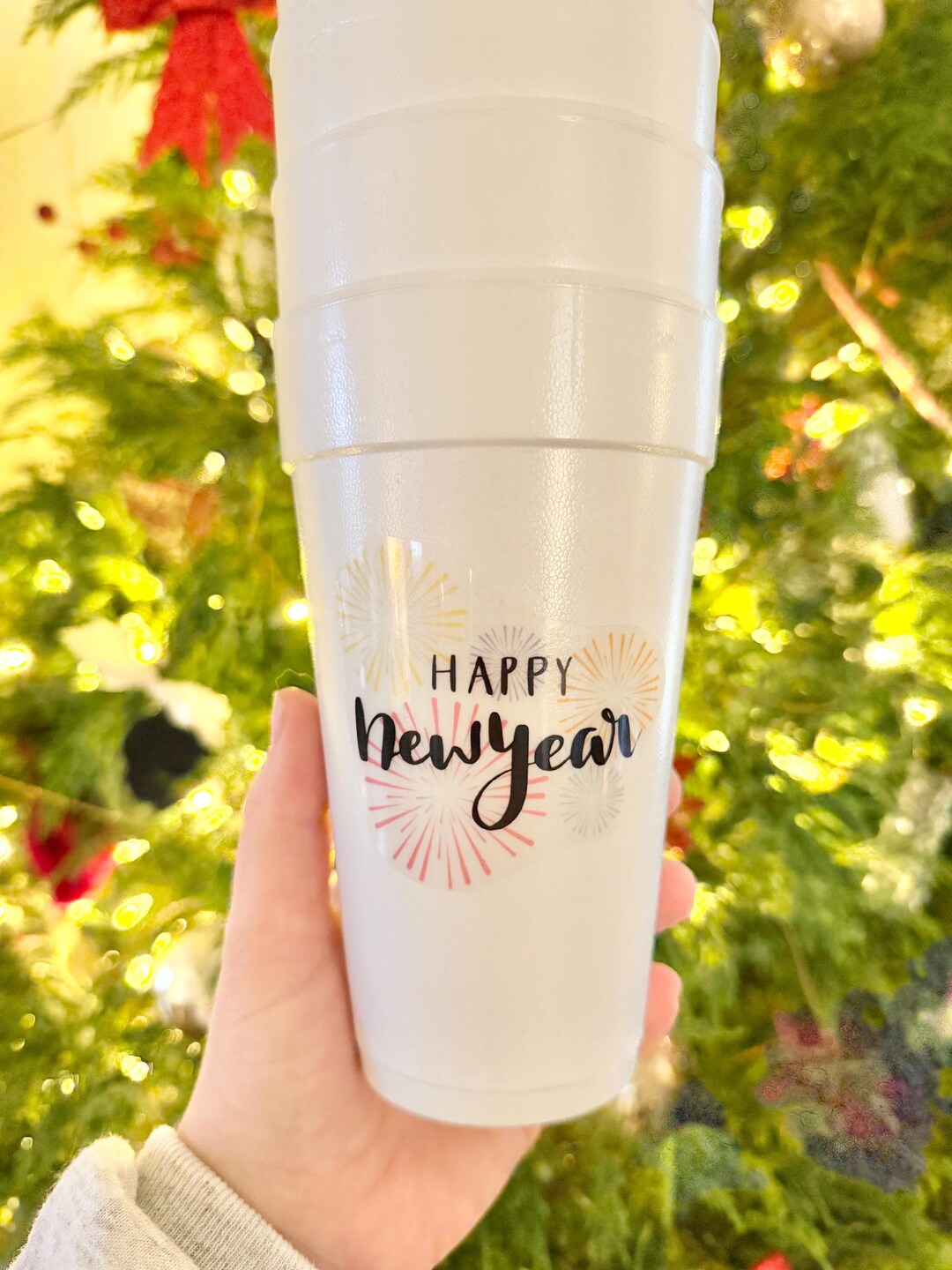 2026 Firework Burst New Year Cups – NYE Foam Cups – Countdown Party ...