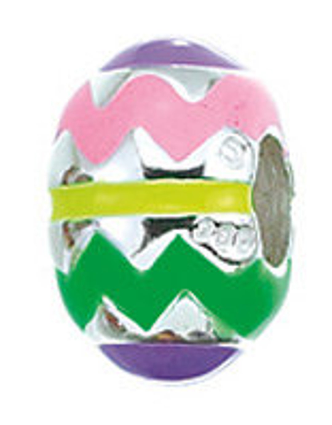 Pastel Easter Egg Bead, Real Sterling Silver W/ Enamel, Zable, Chamilia ...