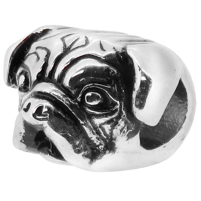 Pug Charms, Beads - Etsy