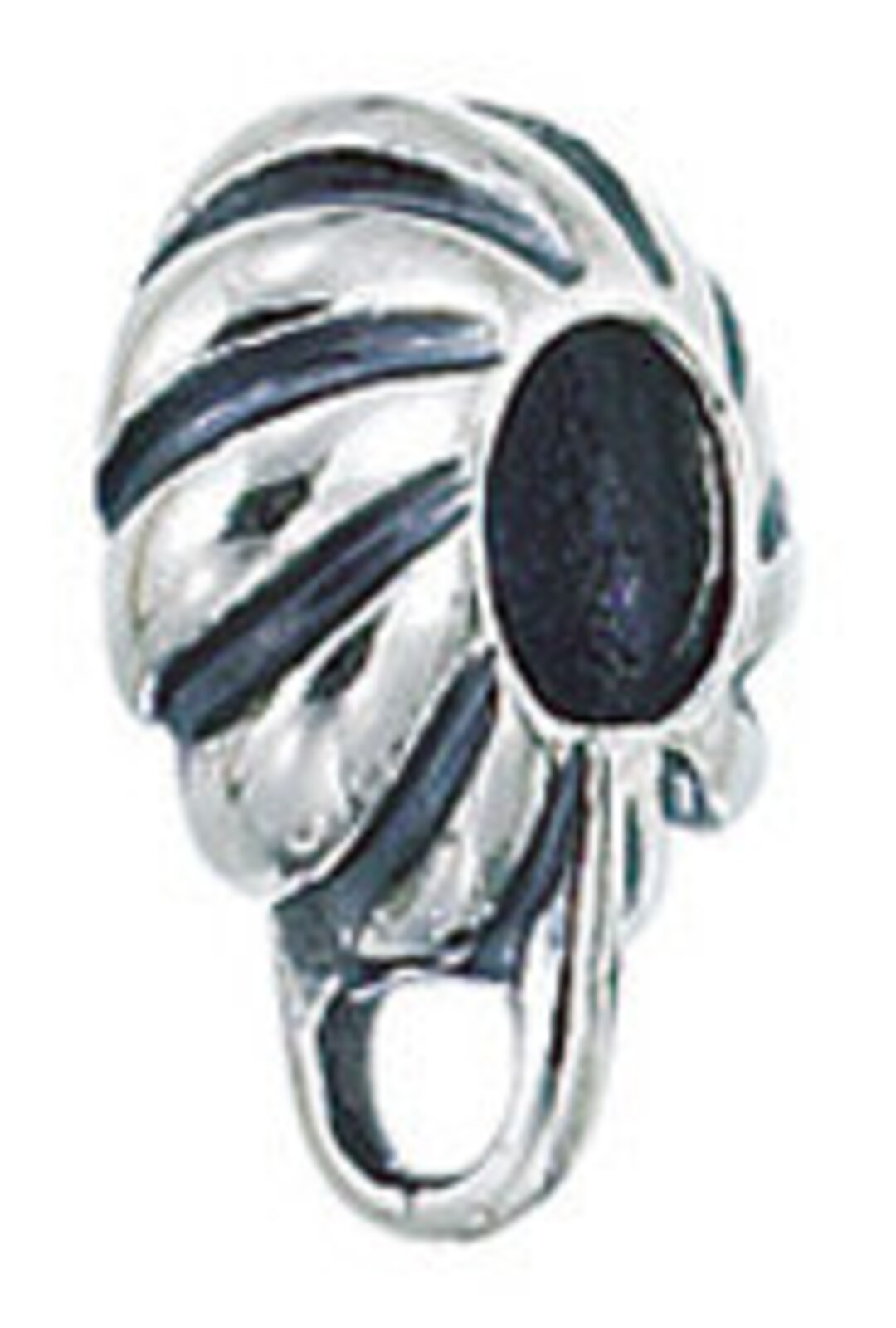 Diag Fluted Carrier Charm Bead, Real Sterling Silver, Pandora, Zable ...